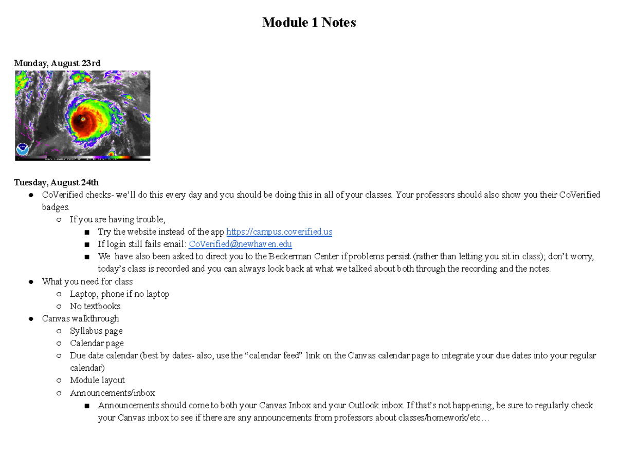 English Module 1 Notes - Module 1 Notes Monday, August 23rd Tuesday ...