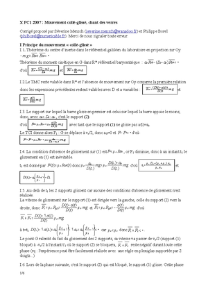 Cnc mp 2015 physique 1 corrige - cnc – 2015 – épreuve de physique I – MP – Corrigé Quelques ...