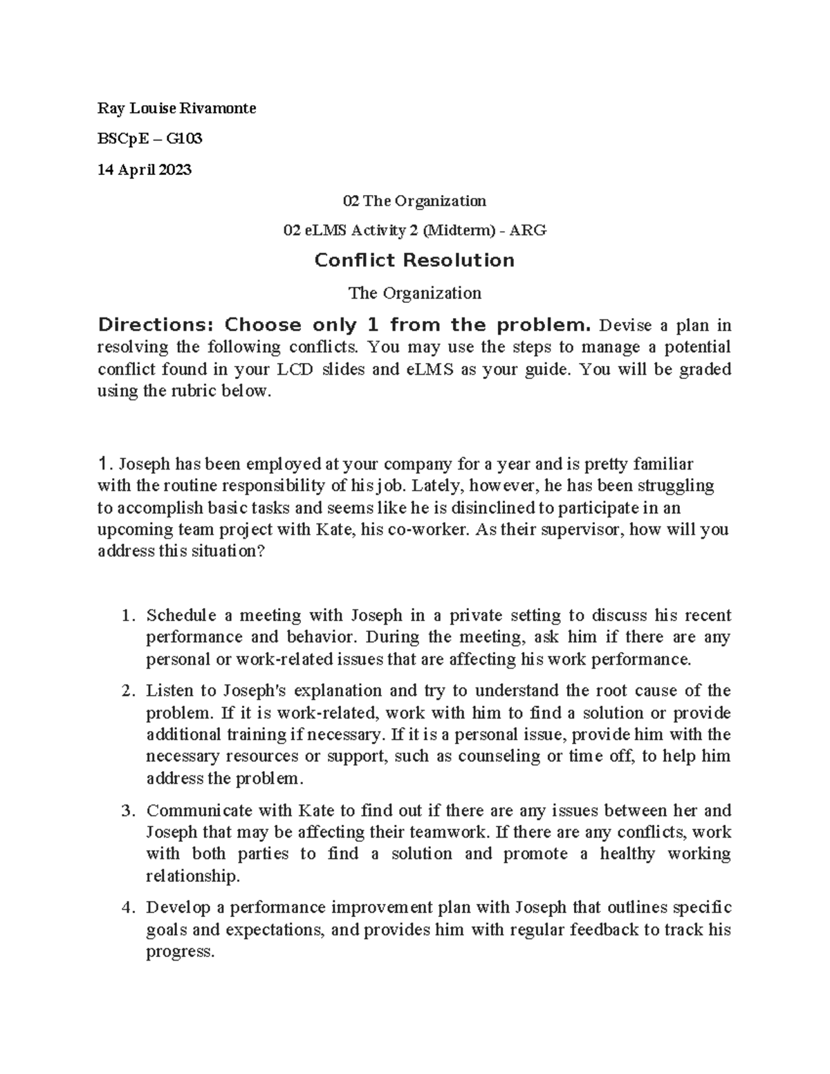 02 e LMS Activity 1 (Midterm) - Rivamonte - Ray Louise Rivamonte BSCpE ...