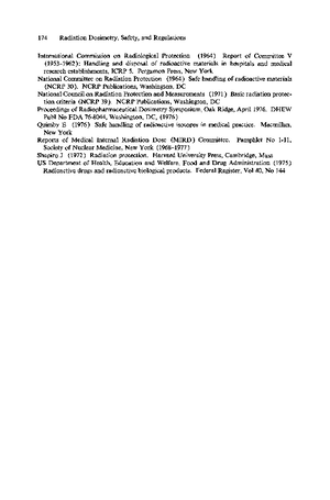Fundamentals of Nuclear Pharmacy II-22 - 204 Radiopharmacology in ...