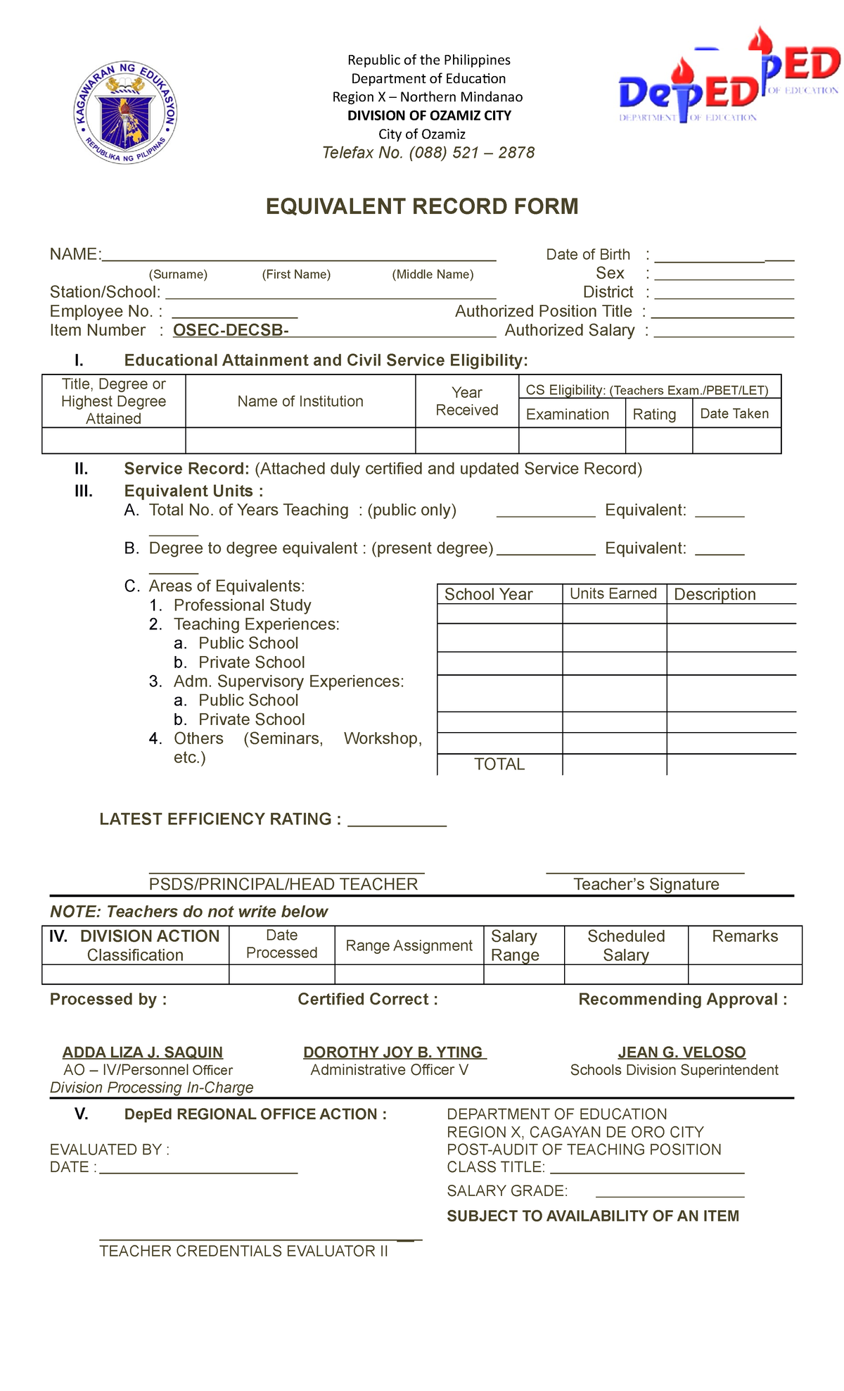 ERF-Form-encoded - Erf - Republic of the Philippines Department of ...
