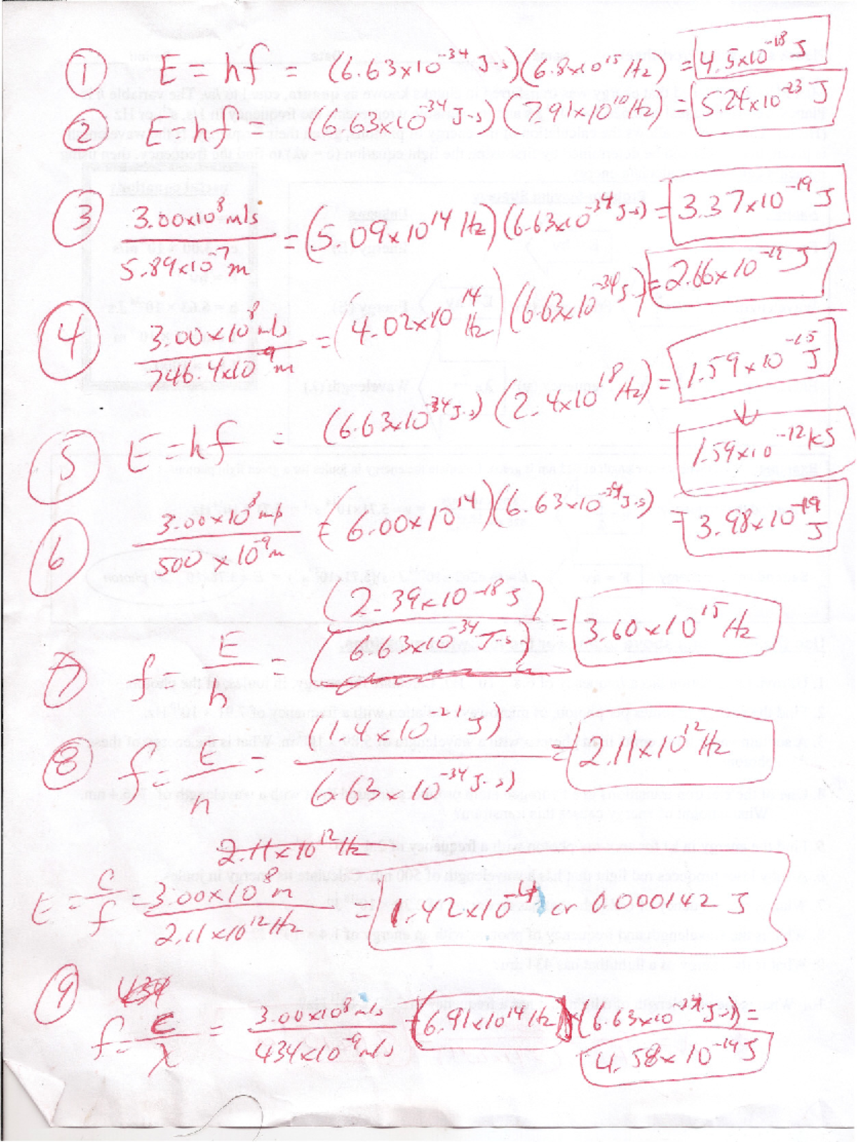 Plank calculation solutions - PHY 214L - Studocu