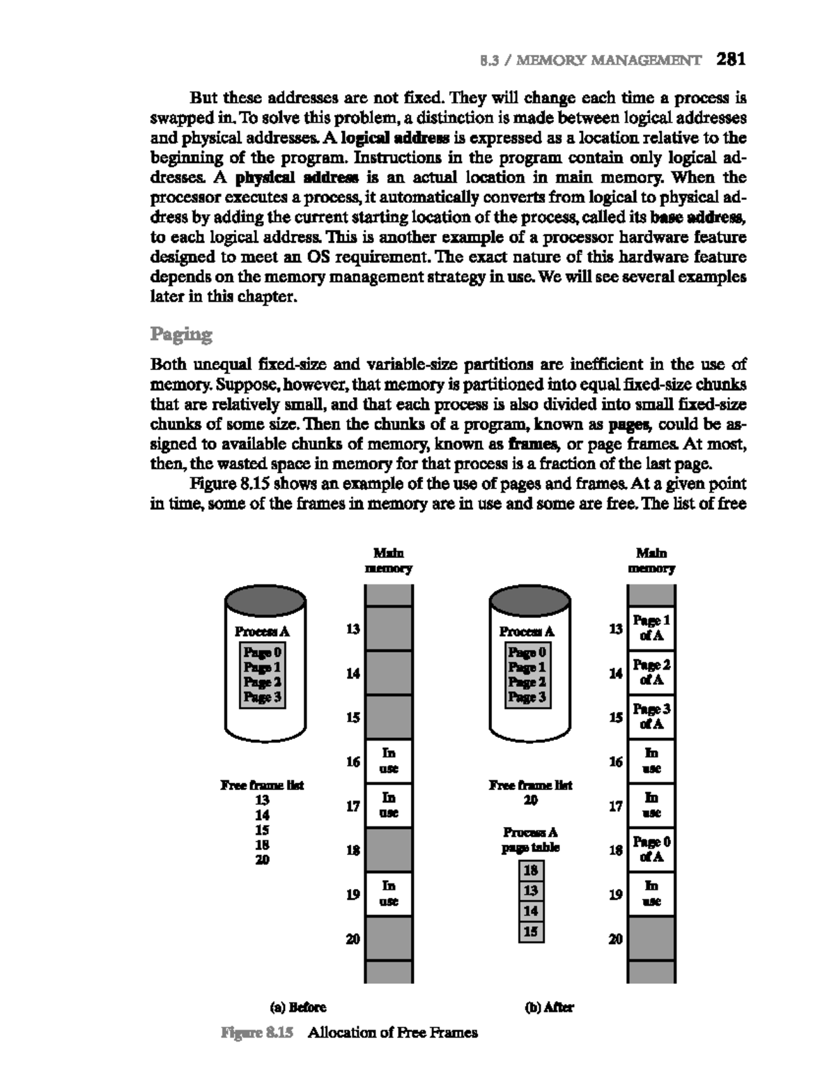 Part3 Operating System Overview - Computer Engineering As A Discipline ...