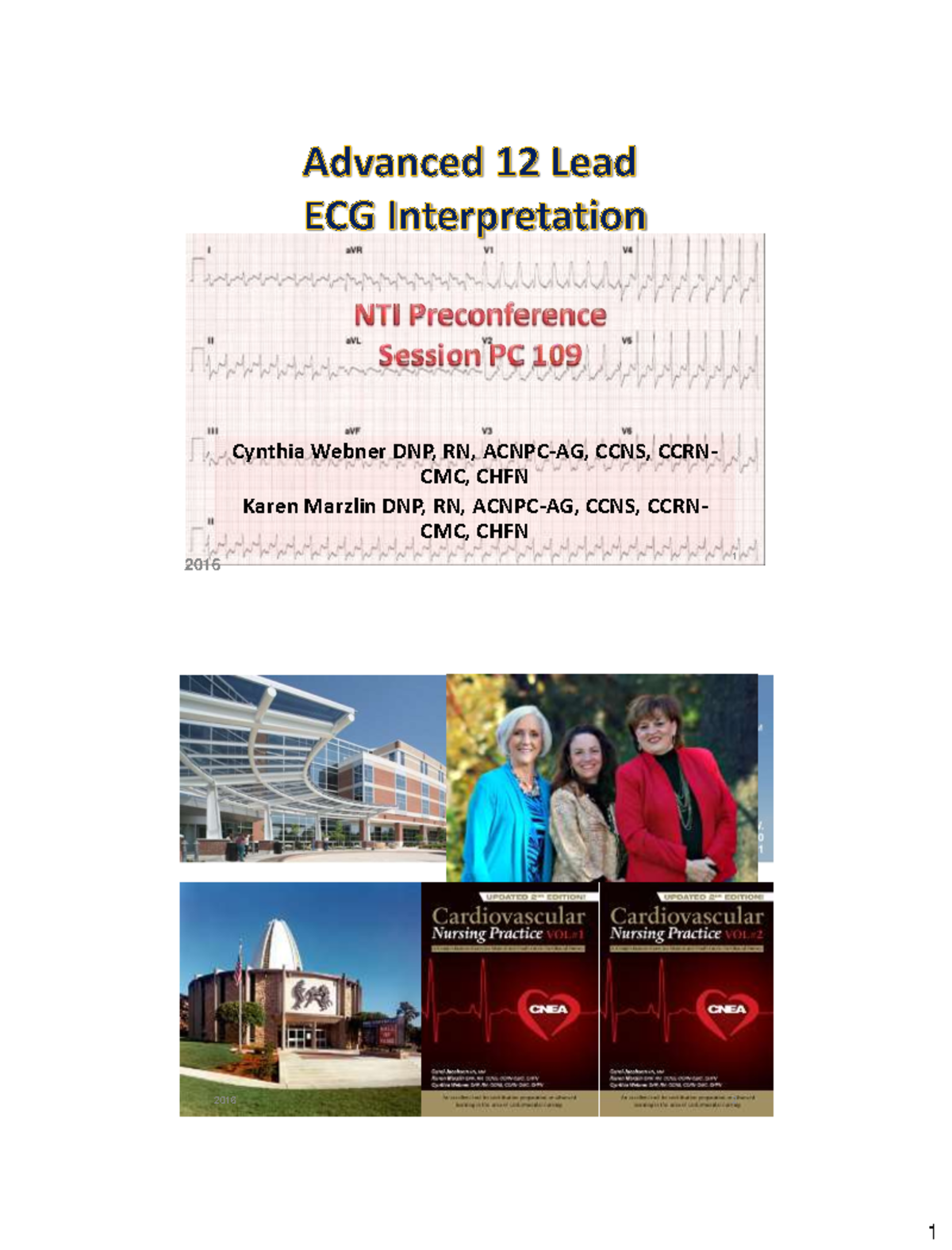 12 Lead ECG Interpretation ( PDFDrive ) - ####### Cynthia Webner DNP ...