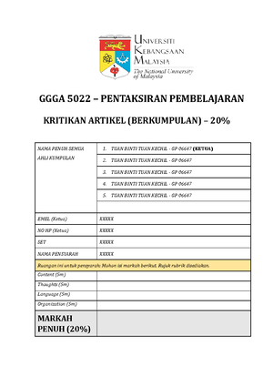 UASA PSV Tahun 4 2022 - soalan exam - SULIT 1 PSV SEKOLAH KEBANGSAAN ...