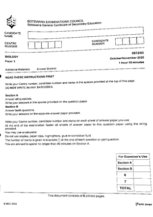 JCE Science Revision Booklet - Copy-2 - JCE SCIENCE REVISION BOOKLET ...