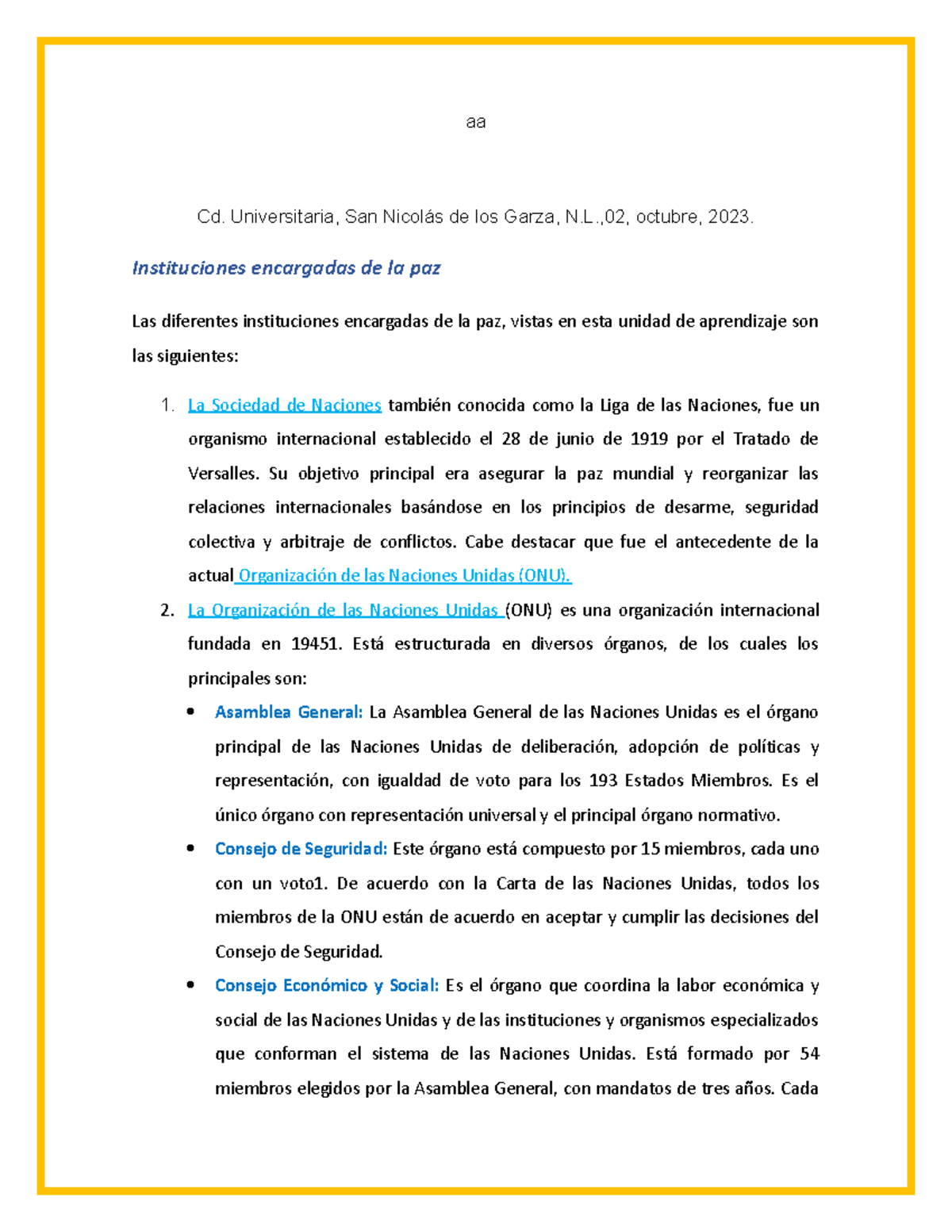 E2 Equipo 3 Cd P - Siuu - aa Cd. Universitaria, San Nicolás de los ...