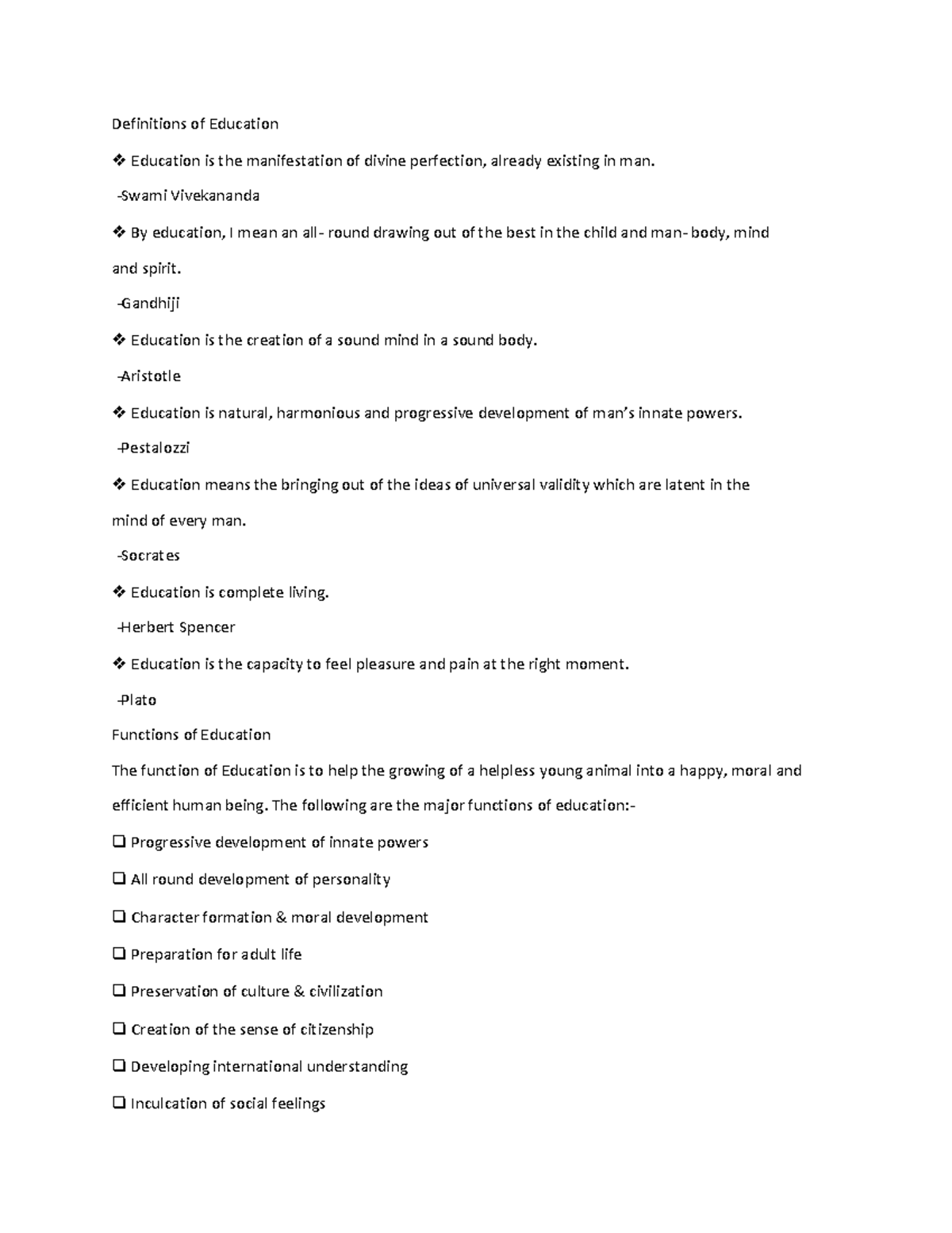 B Ed Notes Ch4 Definitions Of Education Education Is The b-ed-notes-ch4-definitions-of-education-education-is-the