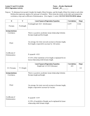 Chapter 5 Hawkes Galton Regression - Lesson 5 and 5: Correla1on and ...