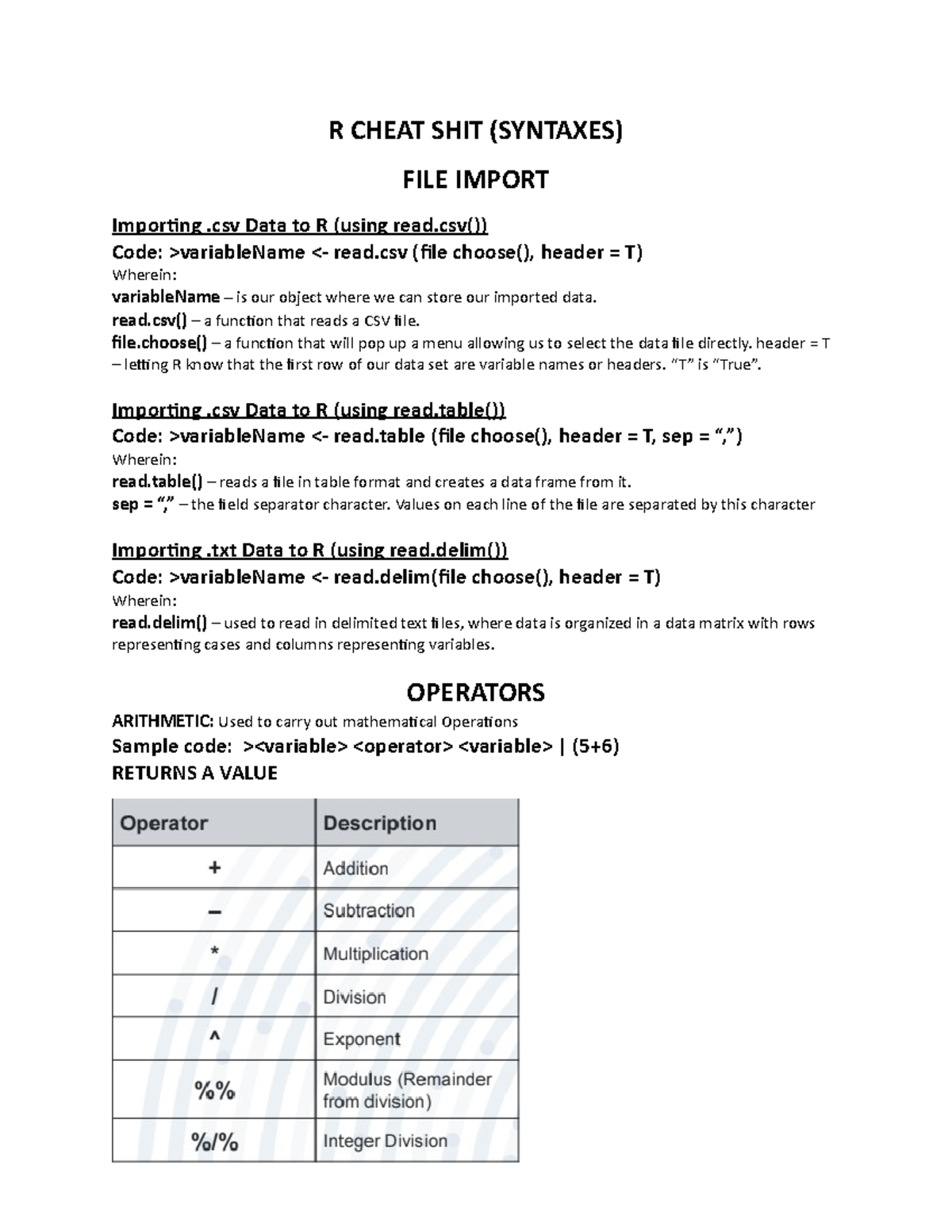 R Cheat SHIT - dasd - R CHEAT SHIT (SYNTAXES) FILE IMPORT Importing ...