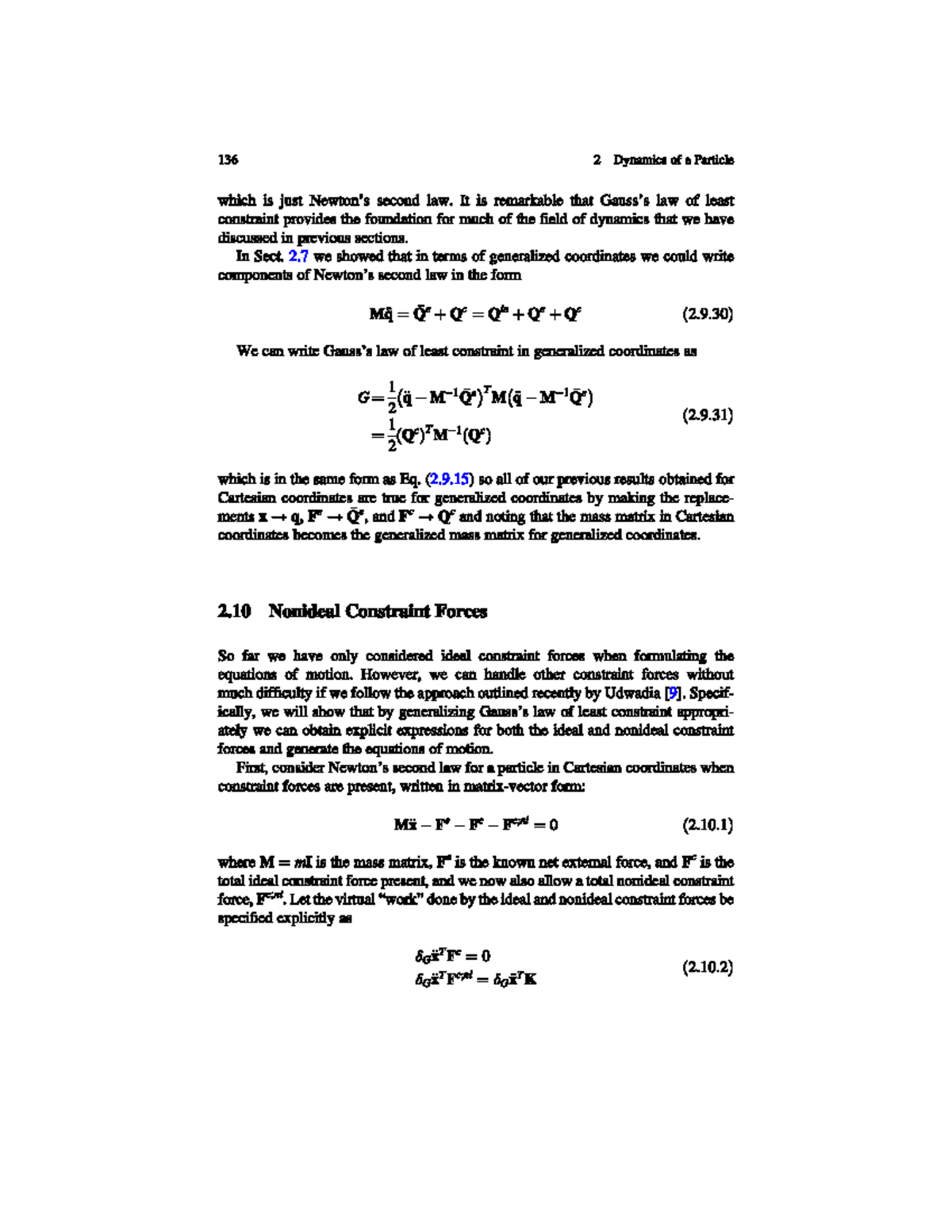 Chapter 2- Dynamics of a Particle(Part 8) Essay - Dynamic of Rigid ...