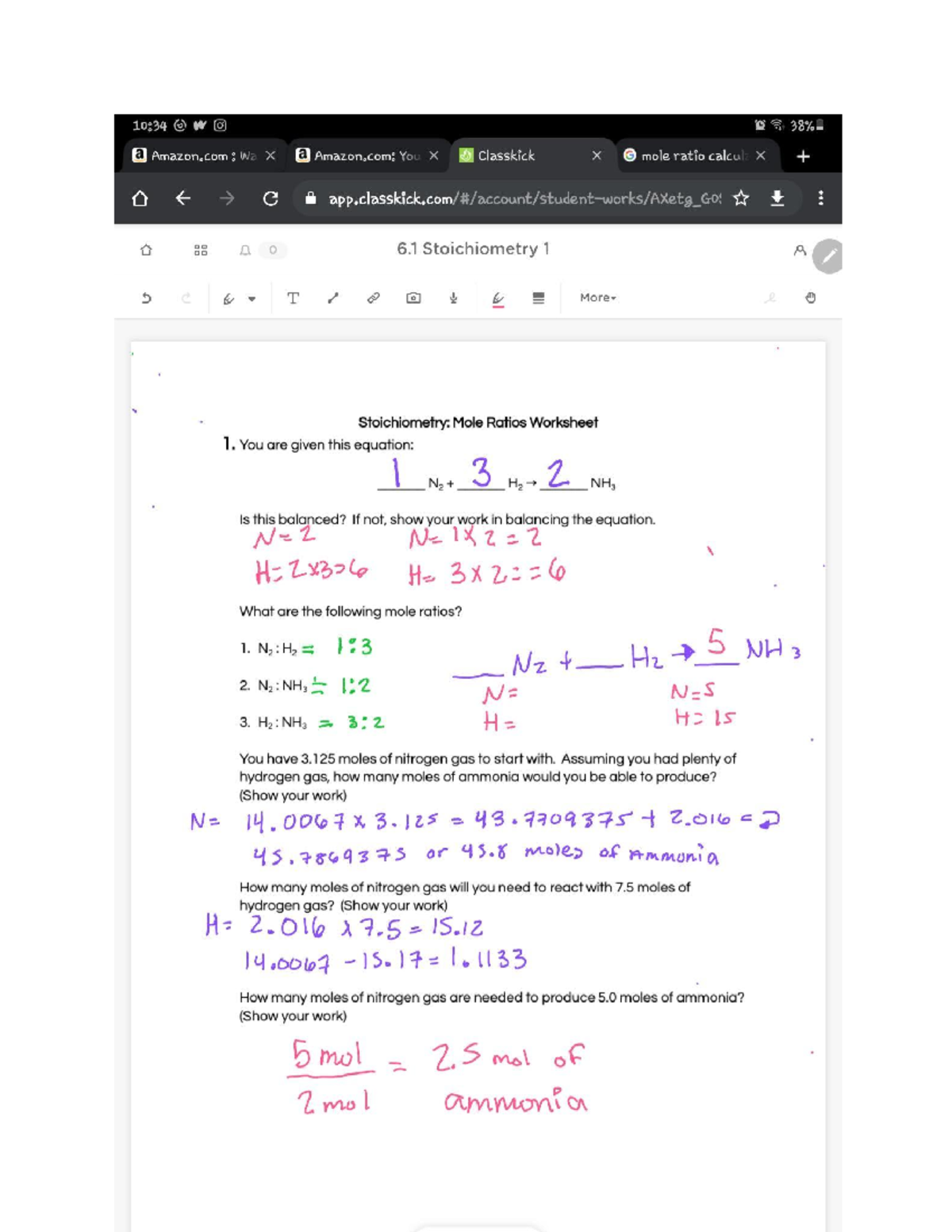 honors chemistry - Studocu