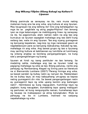 Ang Utos ni Nanay - Maikling Kwento - Pagbasa at Pagsulatr sa Iba't ...