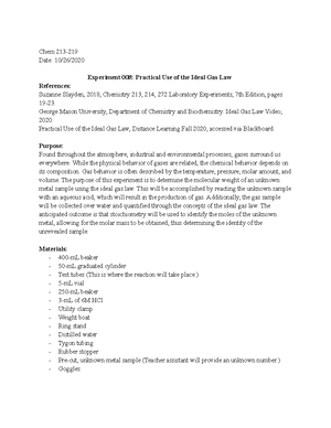Hess Law Conclusion - part of lab report - Sample Calculations: All ...