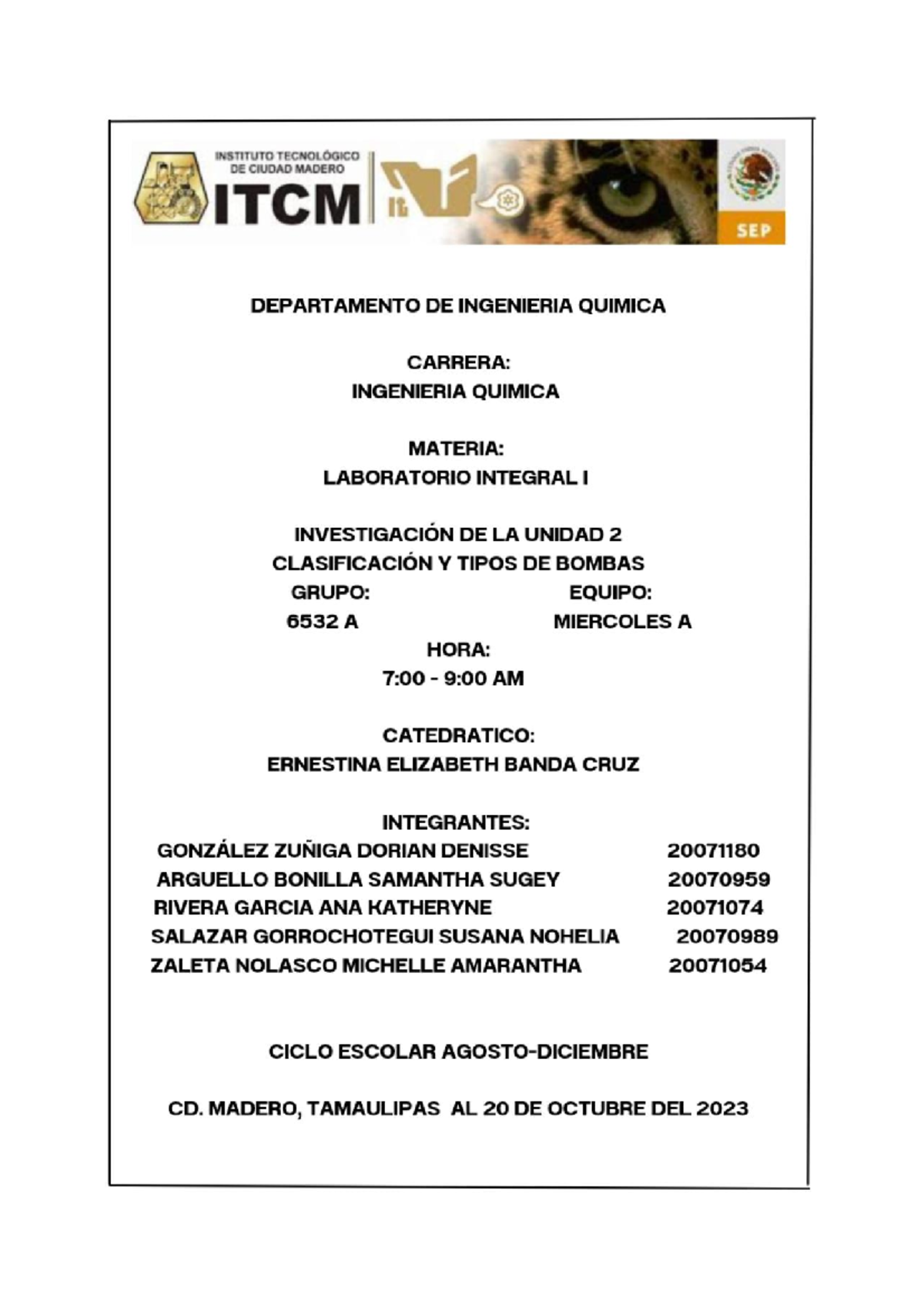 Reporte 6 Bombas - CLASIFICACIÓN Y TIPOS DE BOMBAS FUNCIONAMIENTO Las ...