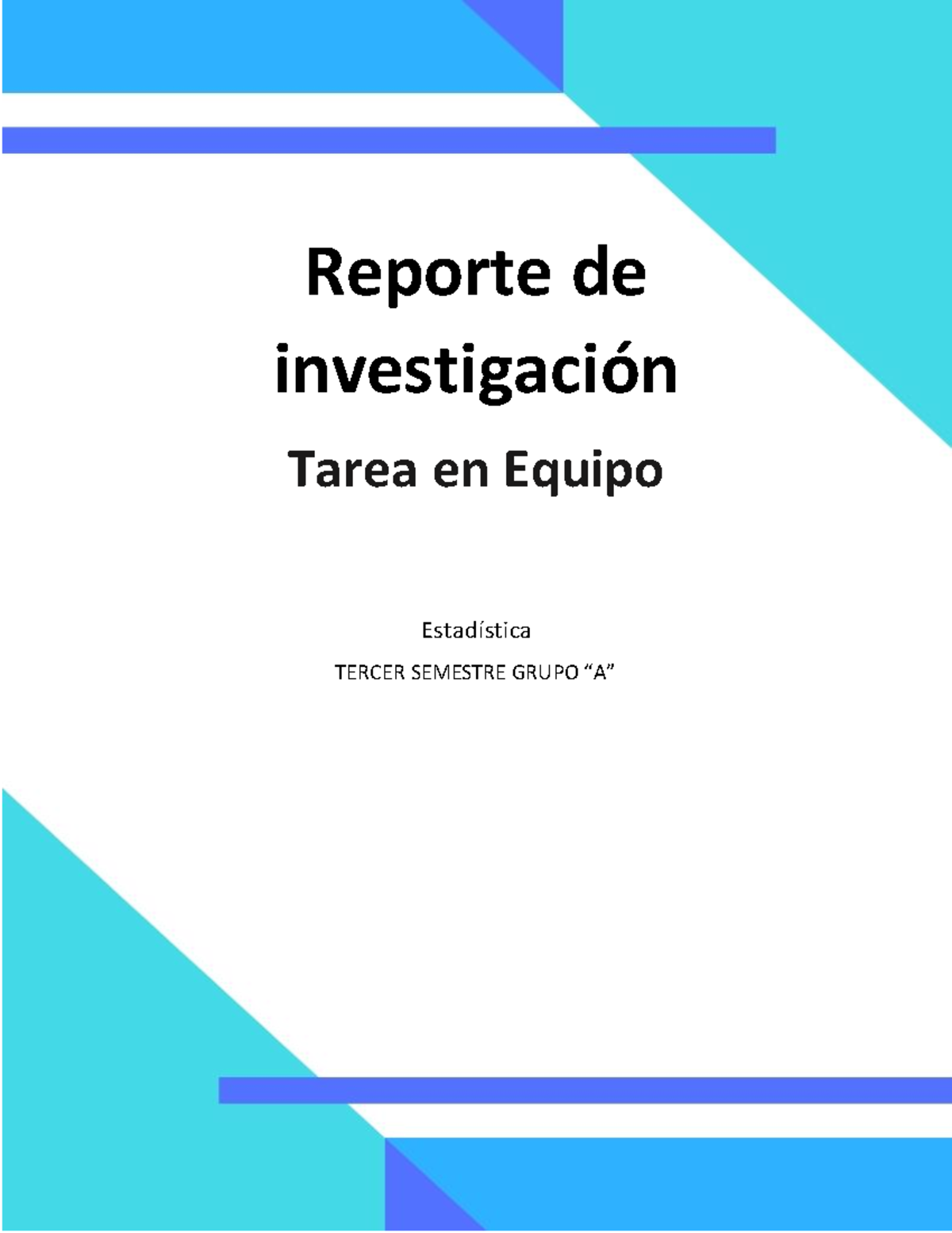 Trabajo Estadística Pruebas Estadísticas - Warning: TT: undefined function: 32 Warning: TT ...