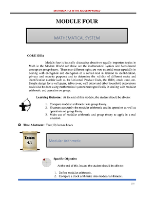MMW Self- Learning Activity page 162 - Self – Learning Activity (page ...