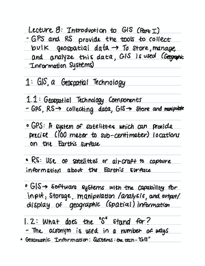 20 - Our Digital Globe - An Overview Of Giscience And Its Technology ...