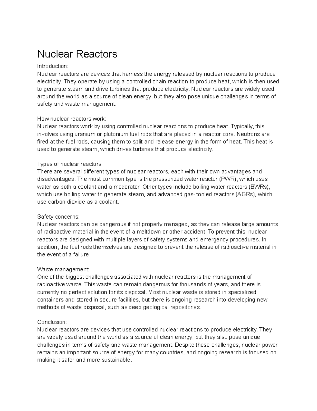 General Physics III (PHY-2040) Lecture 19 - Nuclear Reactors - Nuclear ...