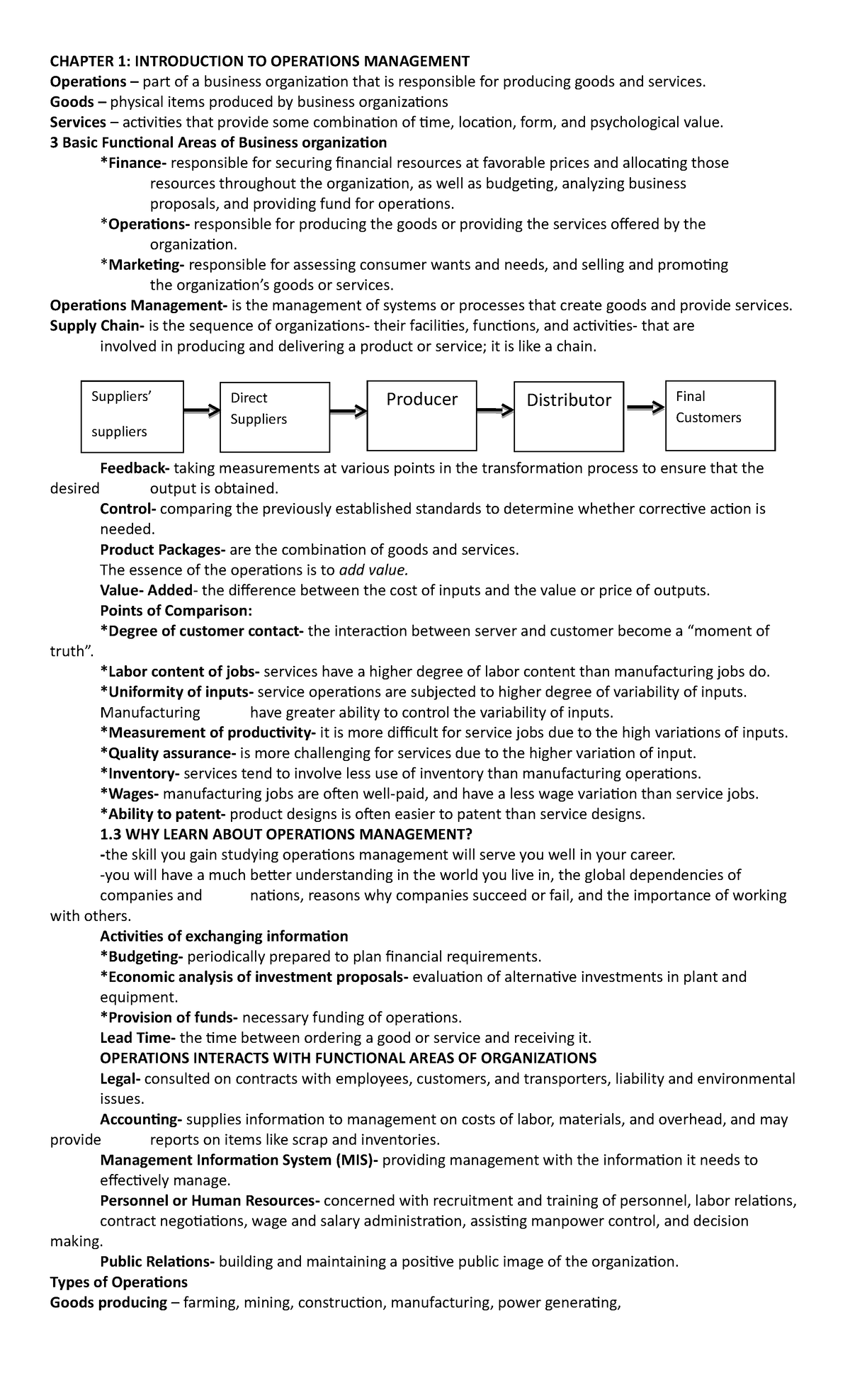 TQM-finals - Lecture from the book of Total Quality Management ...