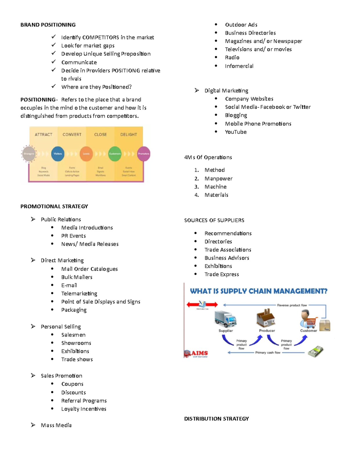 Entrep REV - BRAND POSITIONING Identify COMPETITORS in the market Look ...