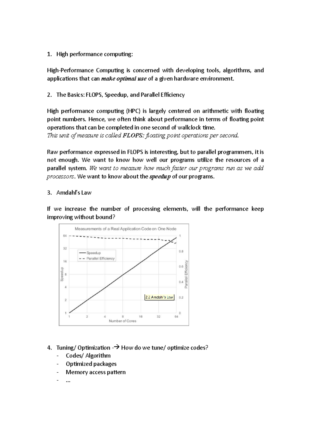 Lecture 1 - lec - High performance computing: High-Performance ...