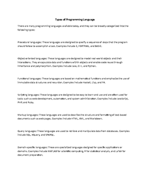 Functional Languages - Functional Languages Functional programming is a ...