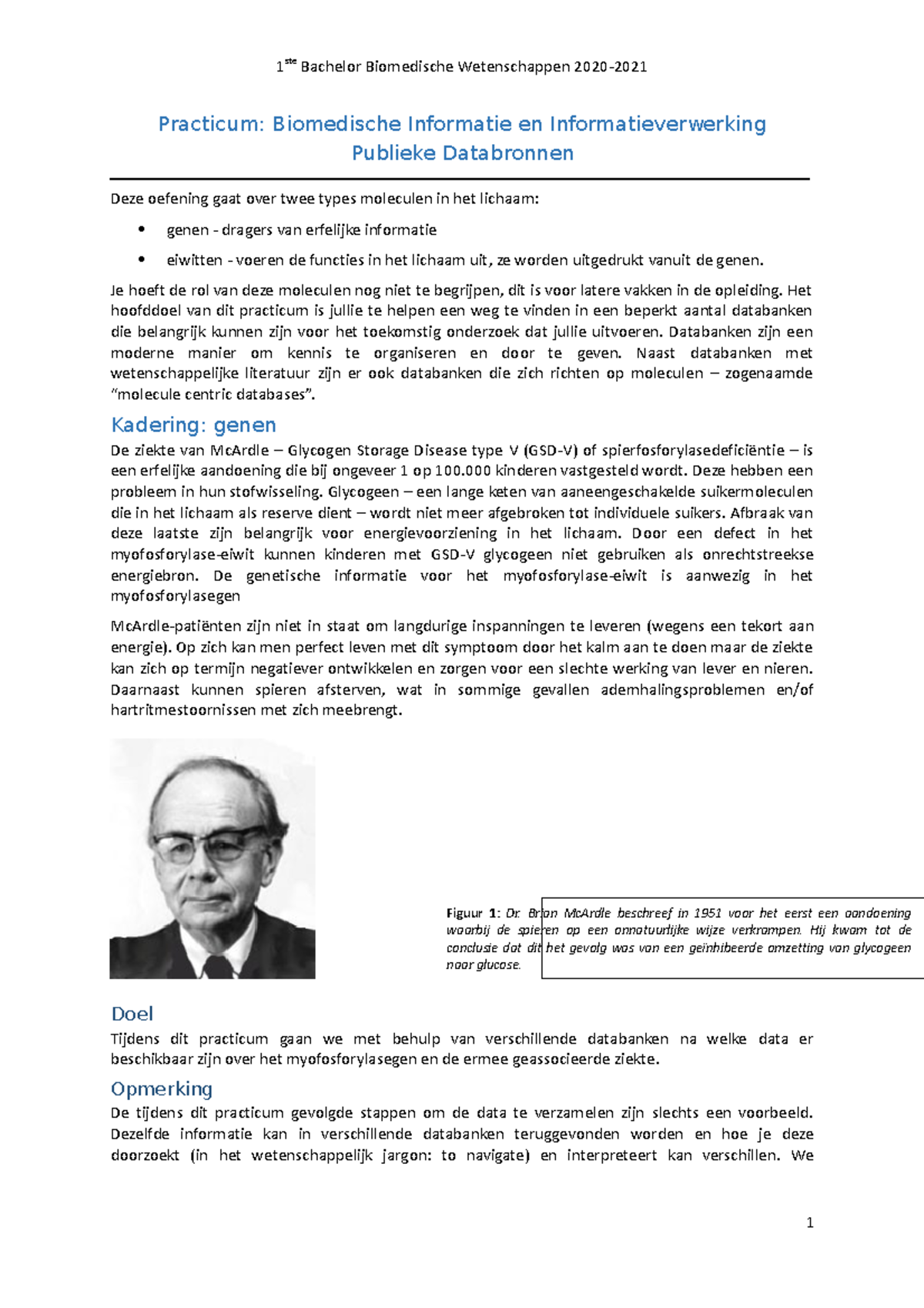 Practicum publieke databronnen antw - Practicum: Biomedische Informatie ...