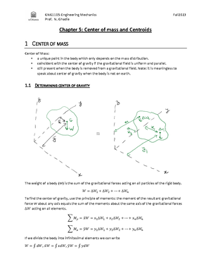 Chapter 2 - Force Systems - Part 1 - Prof. N. Ghadie Chapter 2 – Force ...