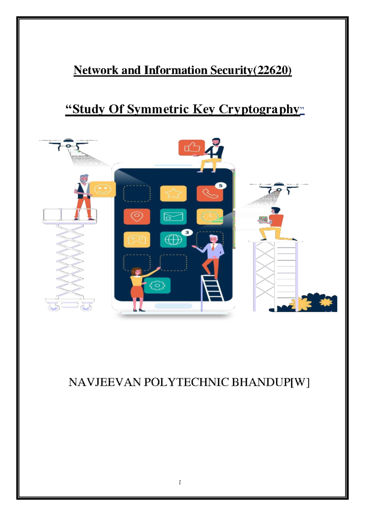 NIS micro project - i Network and Information Security(22620) “Study Of Symmetric Key ...
