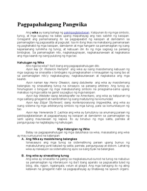 Kabanata 10 Makrong Kasanayan SA Pagsulat - KOMUNIKASYON SA AKADEMIKONG FILIPINO KABANATA 10 ...
