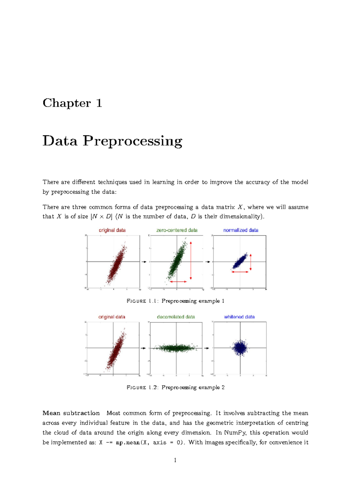 Data Preprocessing Data Pre Processing Chapter 1 Data Preprocessing There Are Different