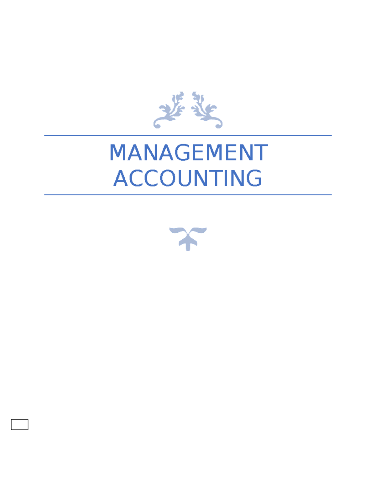 Management - MANAGEMENT ACCOUNTING CMU I am Vu Thi Hoang Phuong declare ...