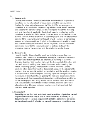 Task 3 Passed with Flying Colors!!!! - D096 - WGU - Studocu