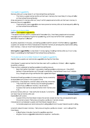 The Peace Model - The PEACE Model The PEACE model of interviewing is ...