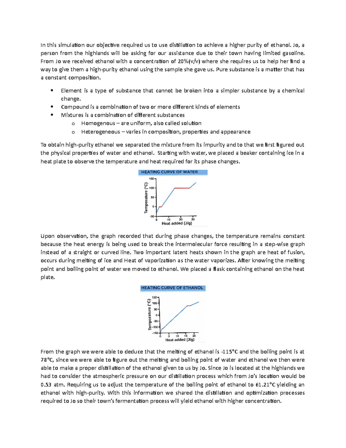 Materials and Method (lab 2) Method and Materials - In this simulation ...