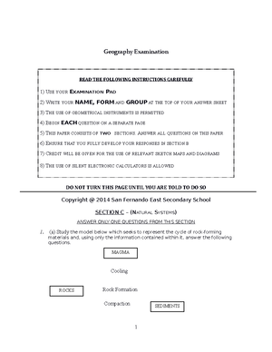CSEC Caribbean History May June 2020 P1 - Caribbean History May/June ...