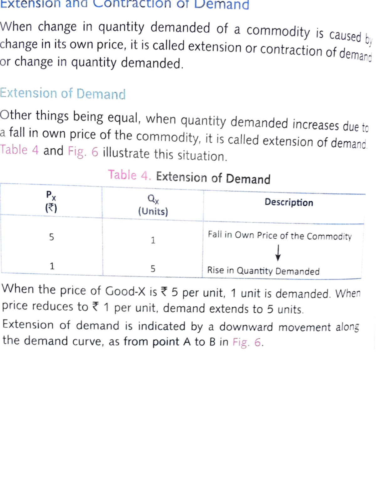 Extension and contraction of demand - Bachelor of Commerce - Studocu