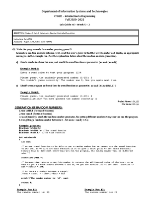 2021S - fdsfsdf - Spring 2021 Final Exam May 22, 2021 CS 319 Object ...
