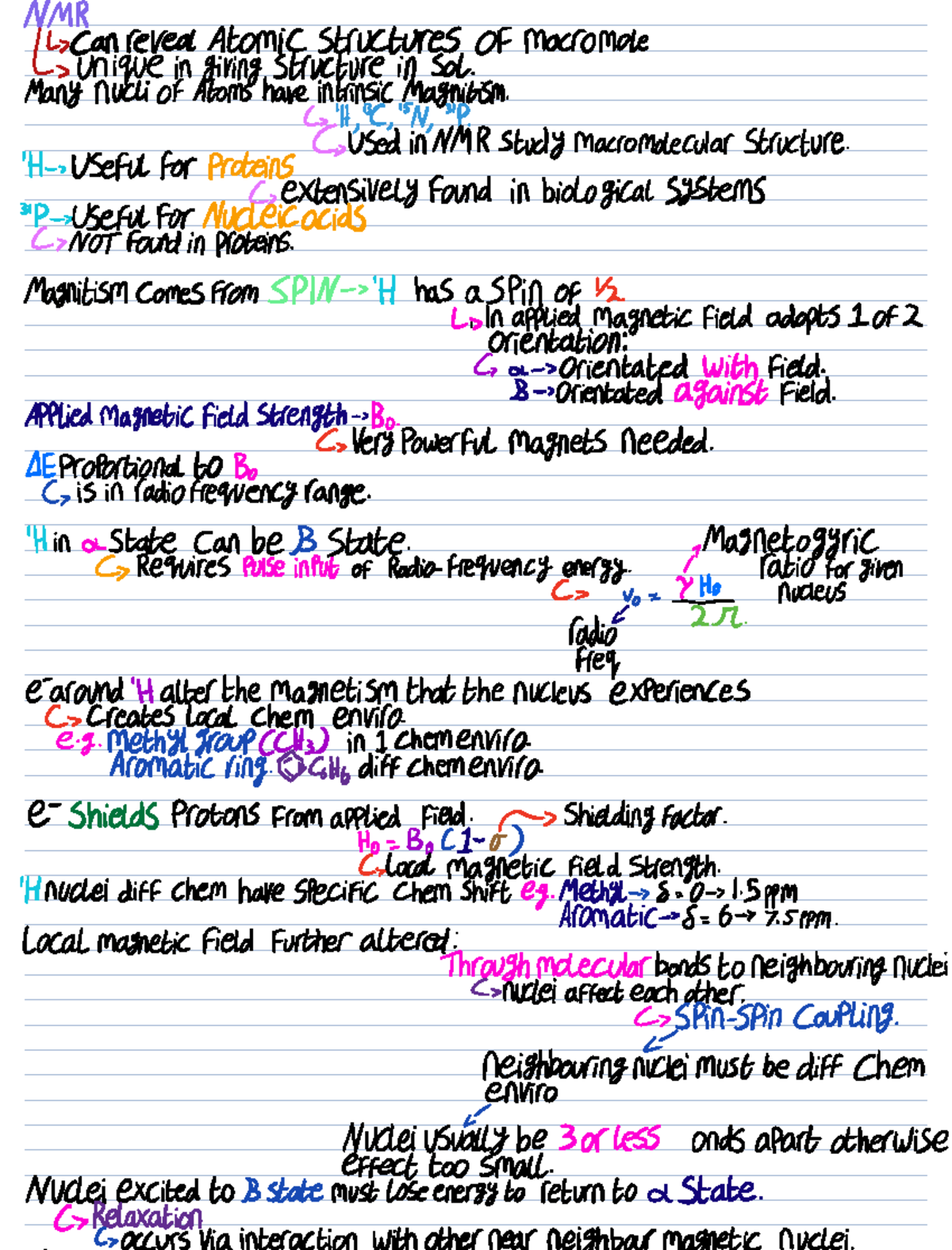 Structures from NMR - NI Ean revealAtomicstructures OF macromole unique ...
