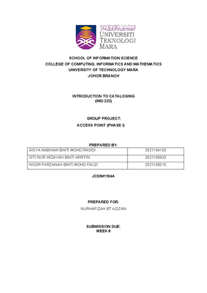IMC113 WORD Instruction - Microsoft Word is a component of the ...