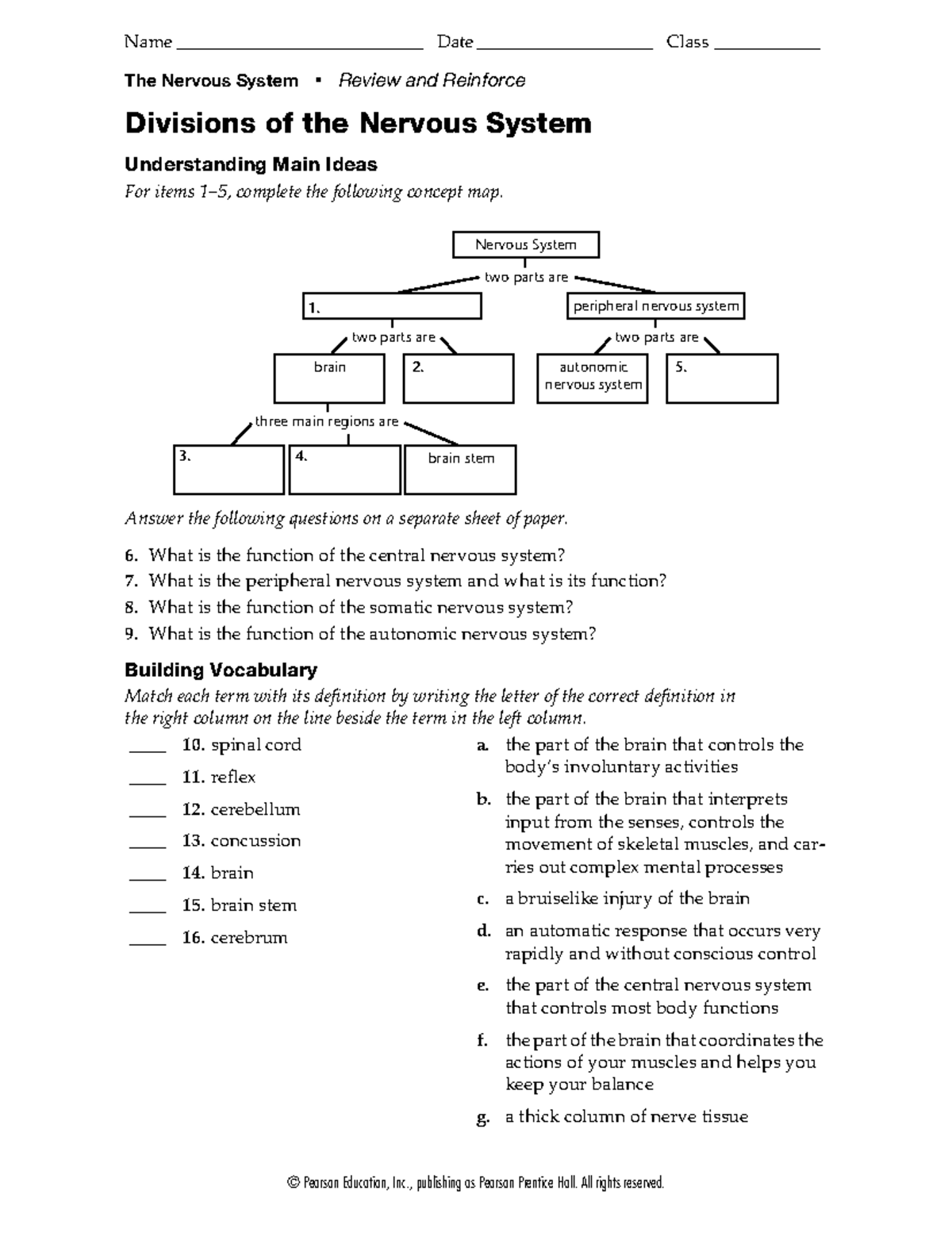 Copy of WL 19 - report from 7th grade - © Pearson Education, Inc ...
