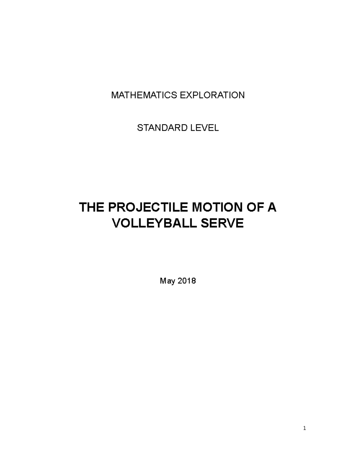 IA Mathematics SL - IB diploma may 2019 - MATHEMATICS EXPLORATION ...