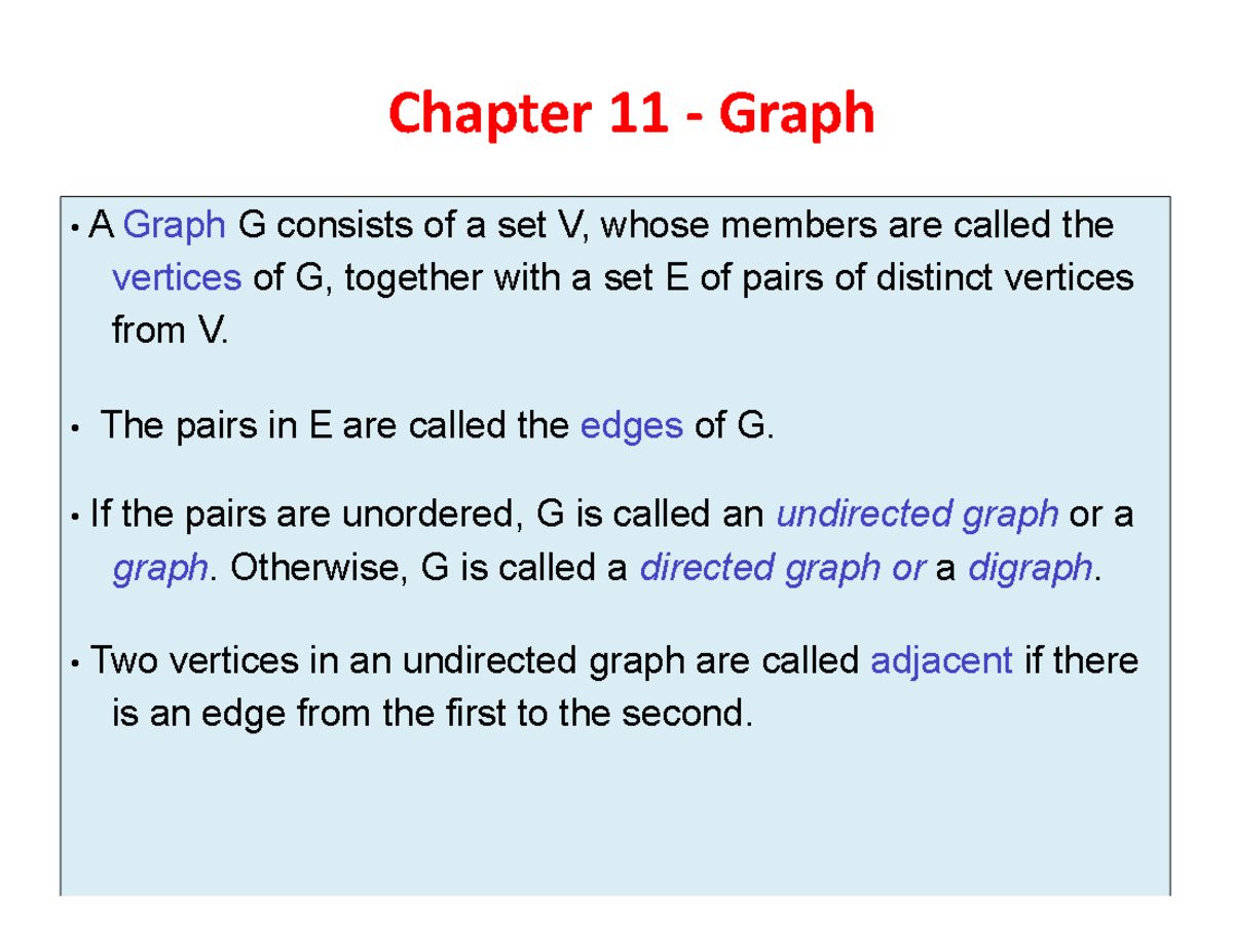 DSA Ch13 14 - Graph Ch02-Algorithm ComplexityCh02-Algorithm ComplexityCh02-Algorithm - Studocu