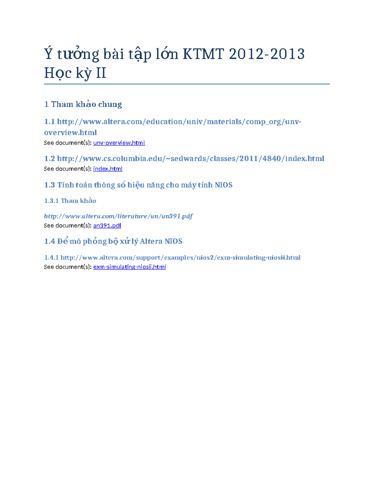 Kien-truc-may-tinh baitaplon-2013 - Ý t ưởng bài t ập l ớn KTMT 2012- H ọc kỳ II 1 Tham kh ảo ...