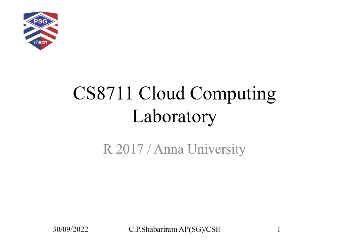 CS8711 CC Lab Ram - Mobile Computing - Studocu