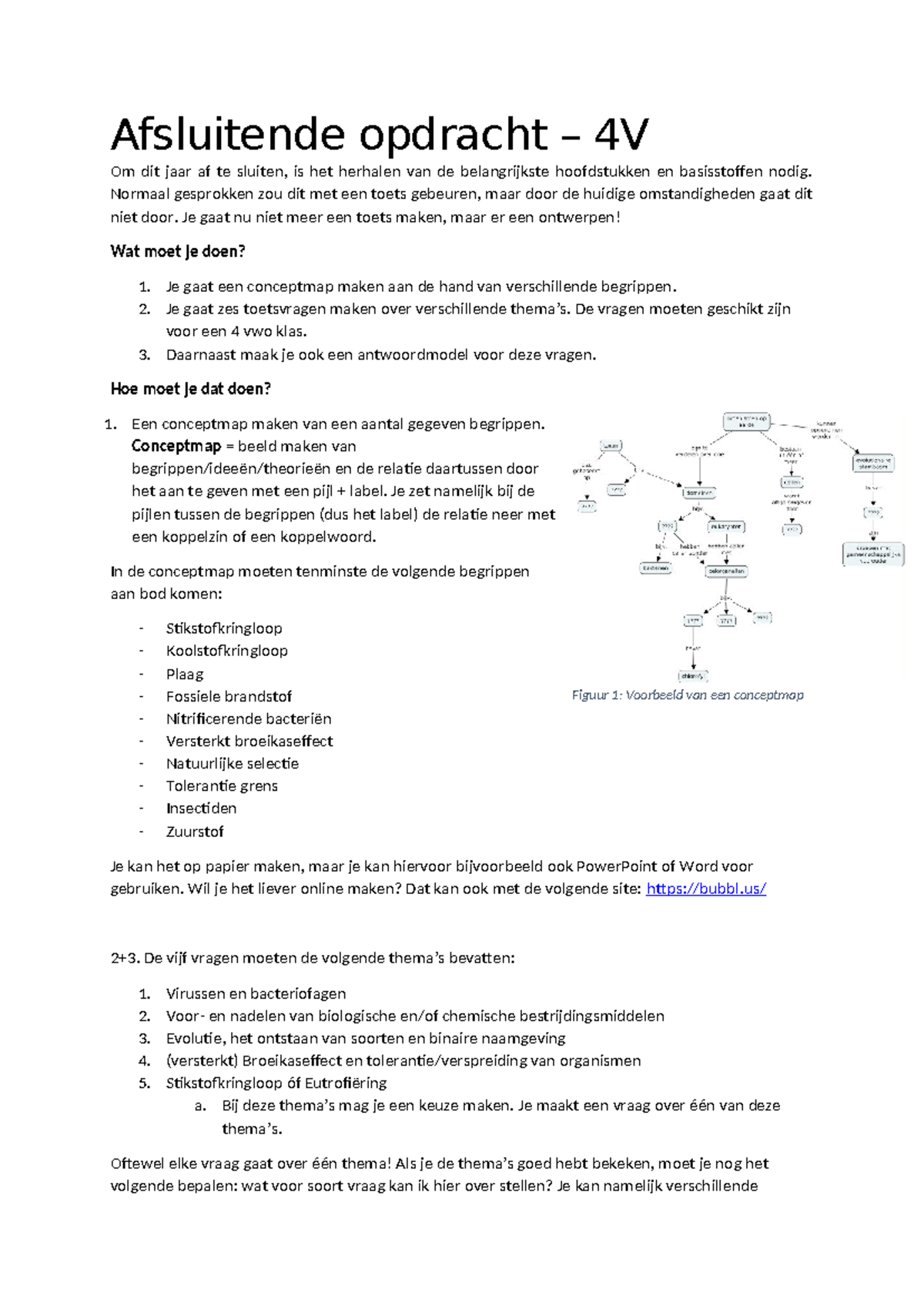 Afsluitende-opdracht-4V - Afsluitende opdracht – 4V Om dit jaar af te ...