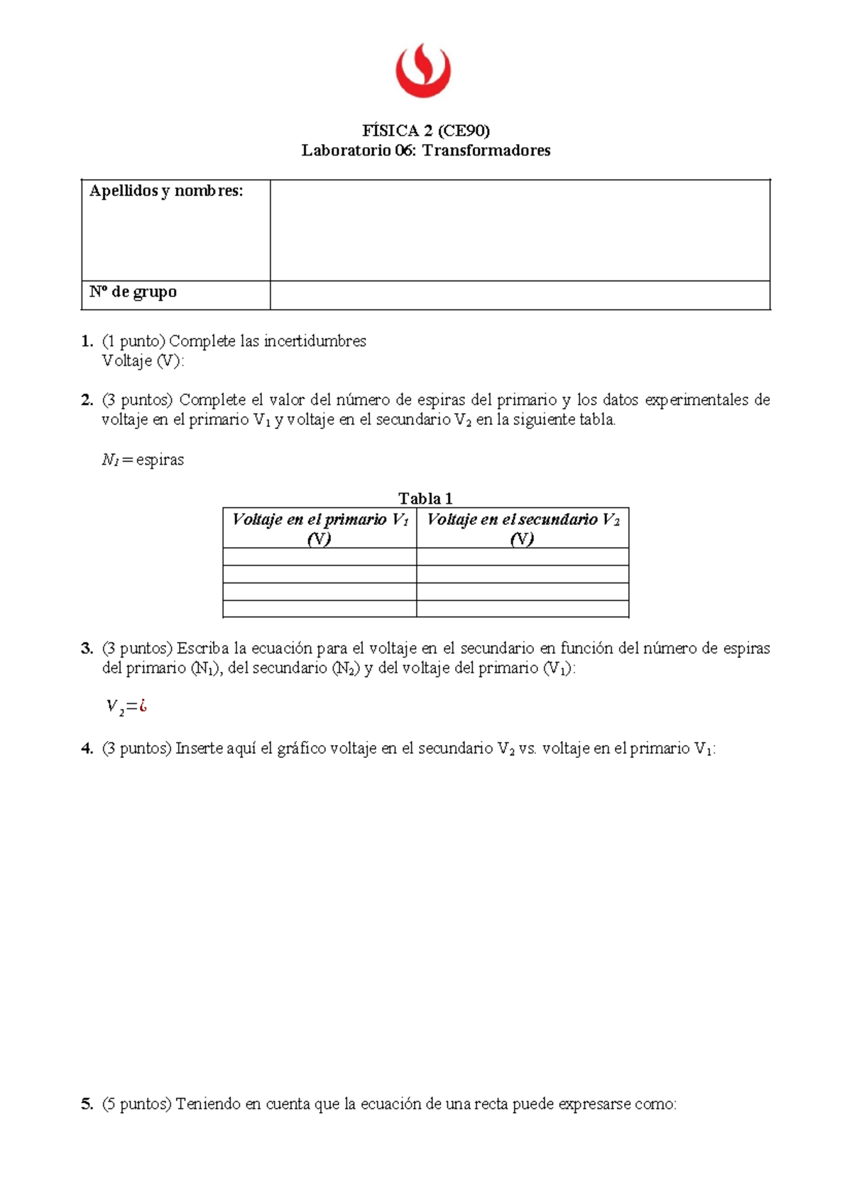 Reporte De Laboratorio 7 De Física 2 FÍsica 2 Ce90 Laboratorio 06