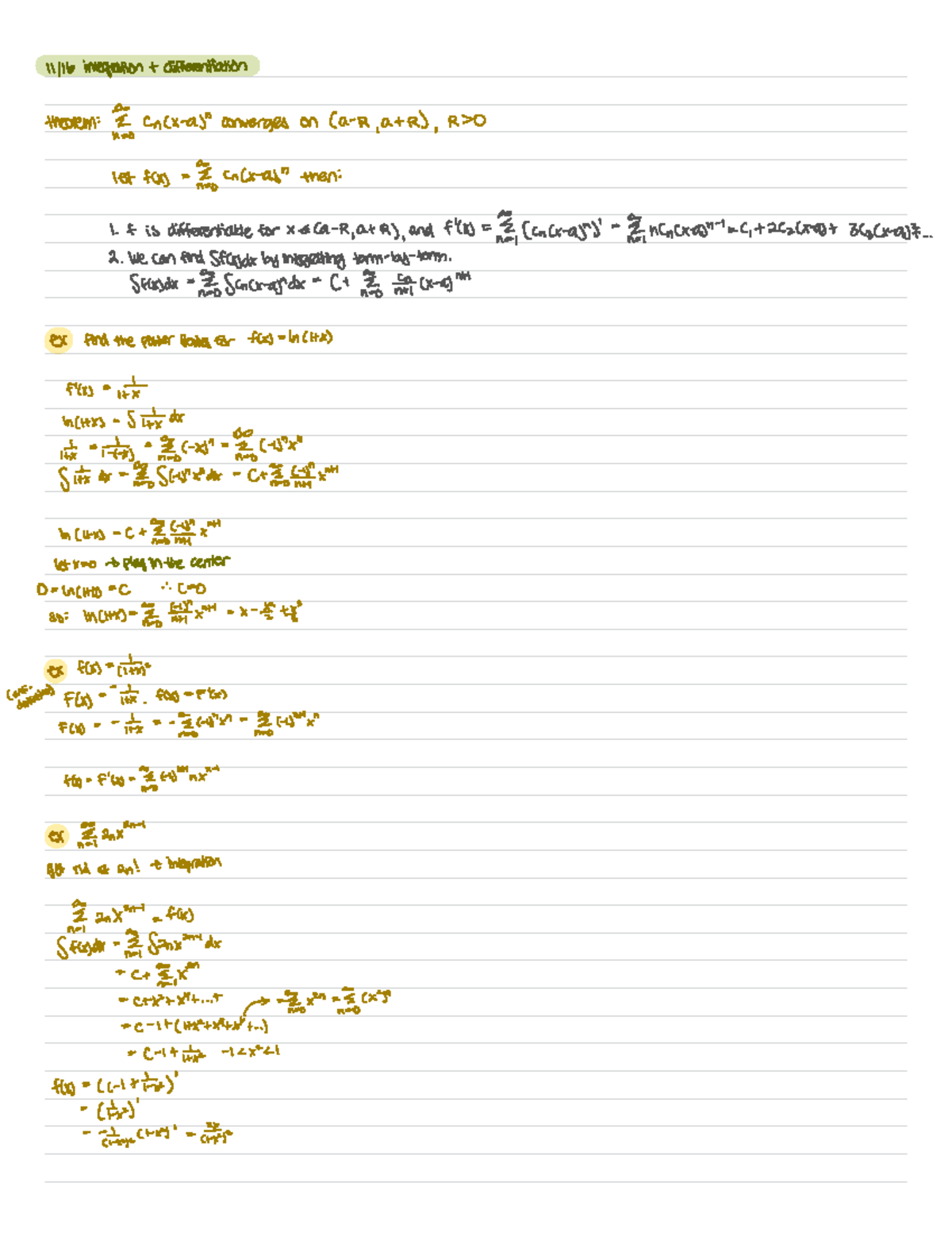 Chao Ma - Fall Quarter - 11116 integration + differentiation theorem ...