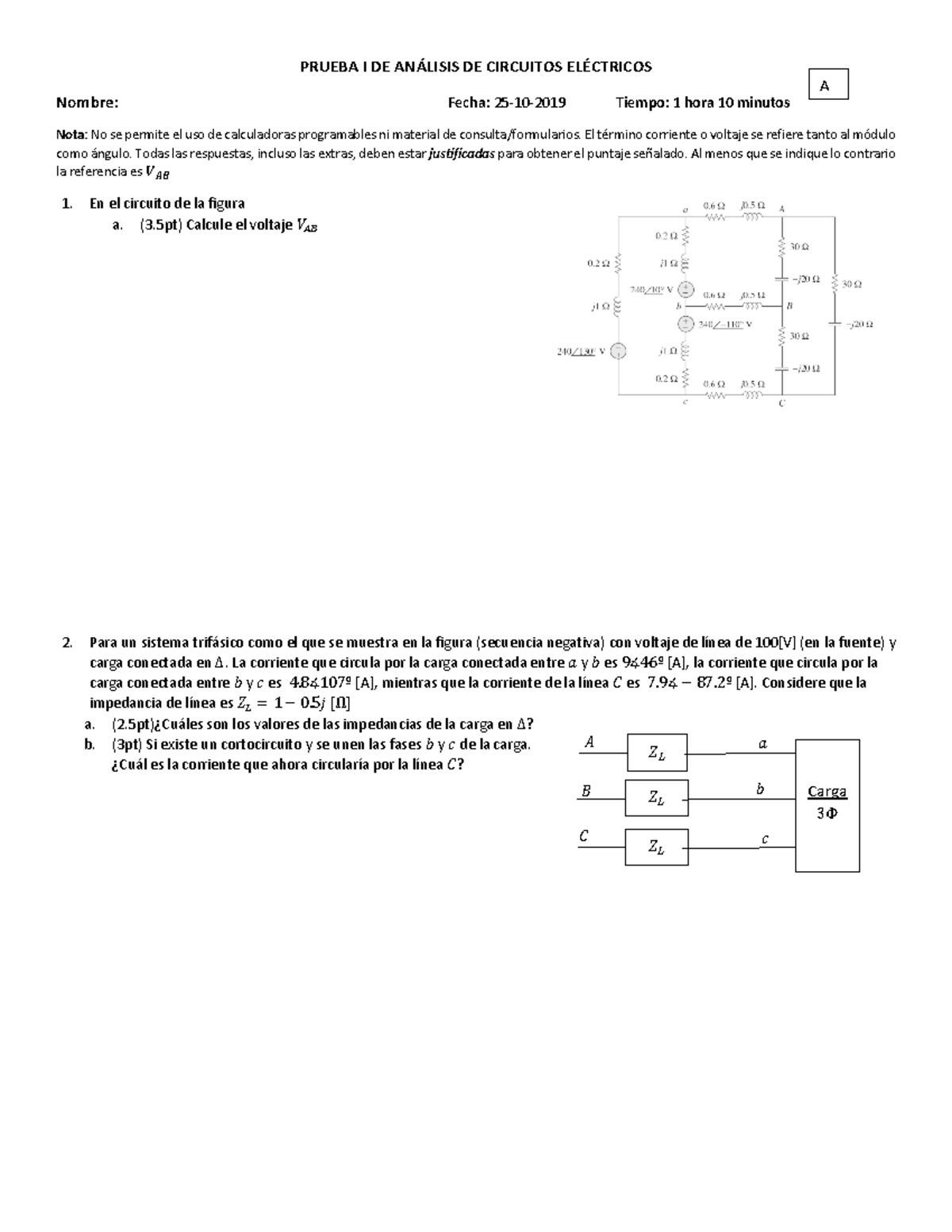 Examen de circuitos - Warning: TT: undefined function: 32 Warning: TT: undefined function: 32 ...